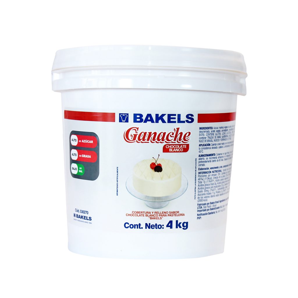 Ganache Blanco x 4kg – Disgarta
